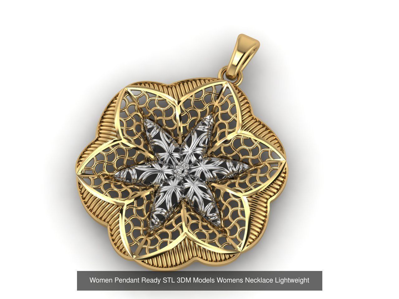 53 Files - Women Pendant Ready STL 3DM Models Womens Necklace 3D 3D ...