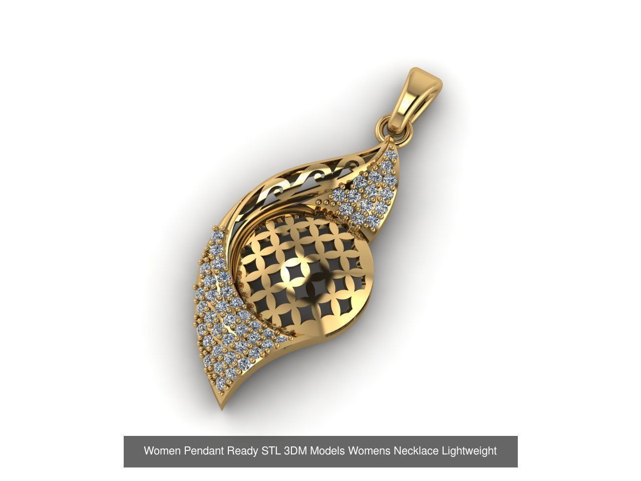 53 Files - Women Pendant Ready STL 3DM Models Womens Necklace 3D 3D ...