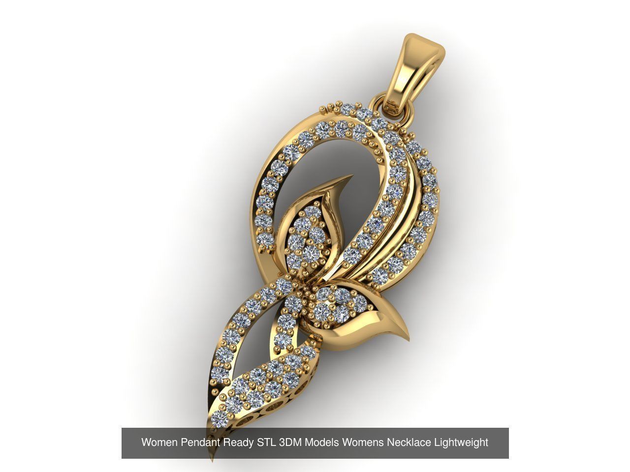 53 Files - Women Pendant Ready STL 3DM Models Womens Necklace 3D 3D ...