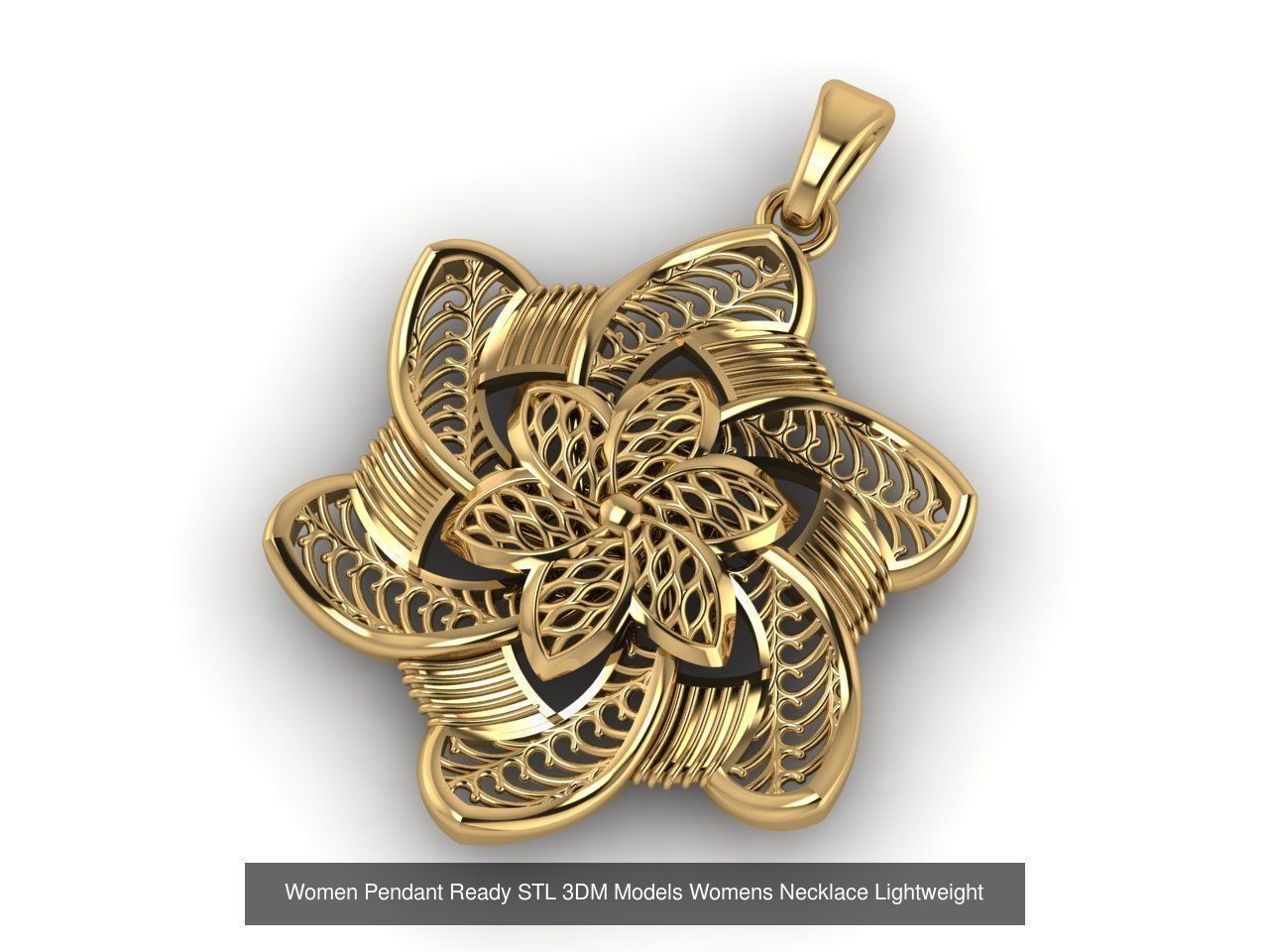 53 Files - Women Pendant Ready STL 3DM Models Womens Necklace 3D 3D ...