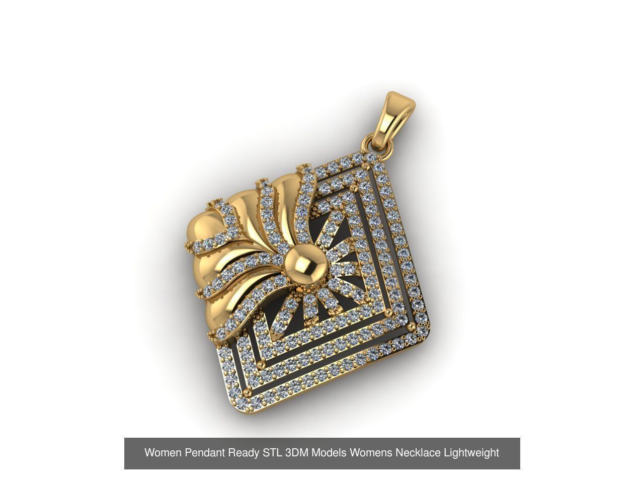 53 Files - Women Pendant Ready STL 3DM Models Womens Necklace 3D 3D ...