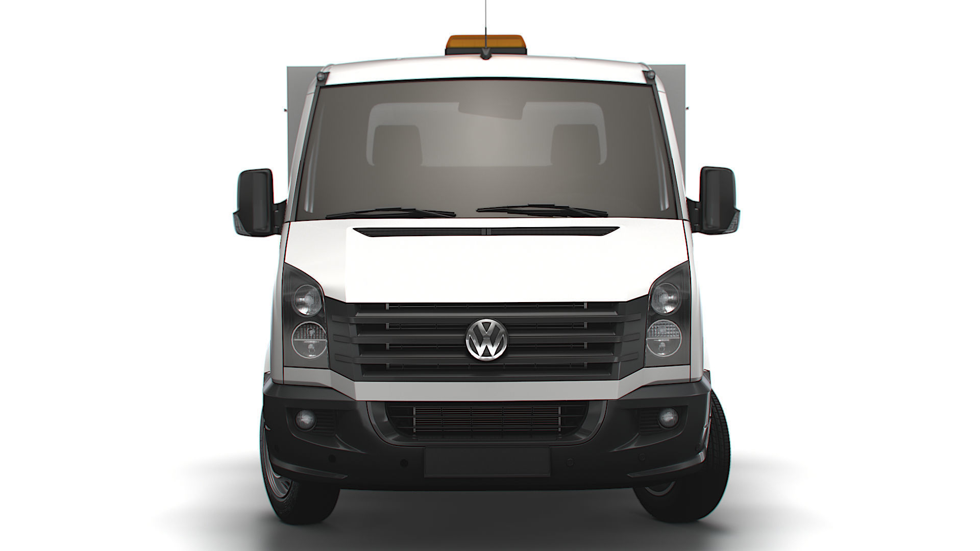 Volkswagen Crafter Single Cab Tipper Toolpod 2016 3D model | CGTrader