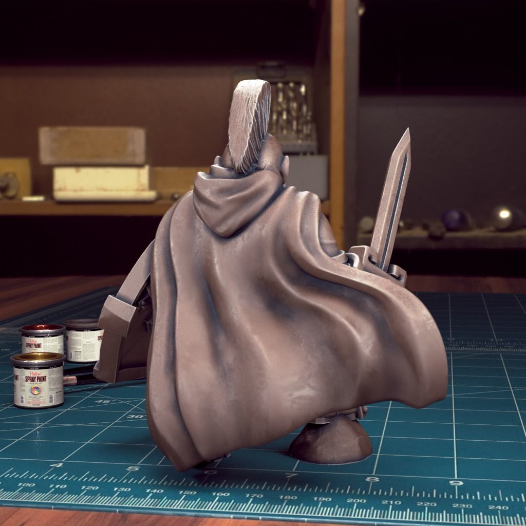 Male Dwarf 07 - Pre-Supported 3D model 3D printable | CGTrader