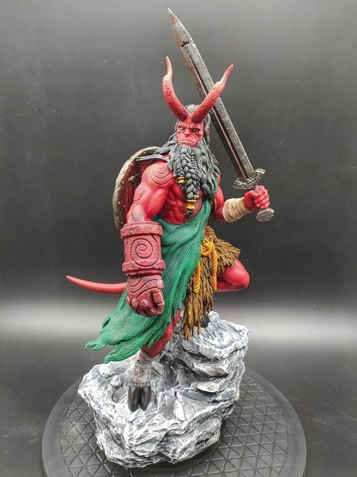 Nordic Hellboy 3D model 3D printable | CGTrader