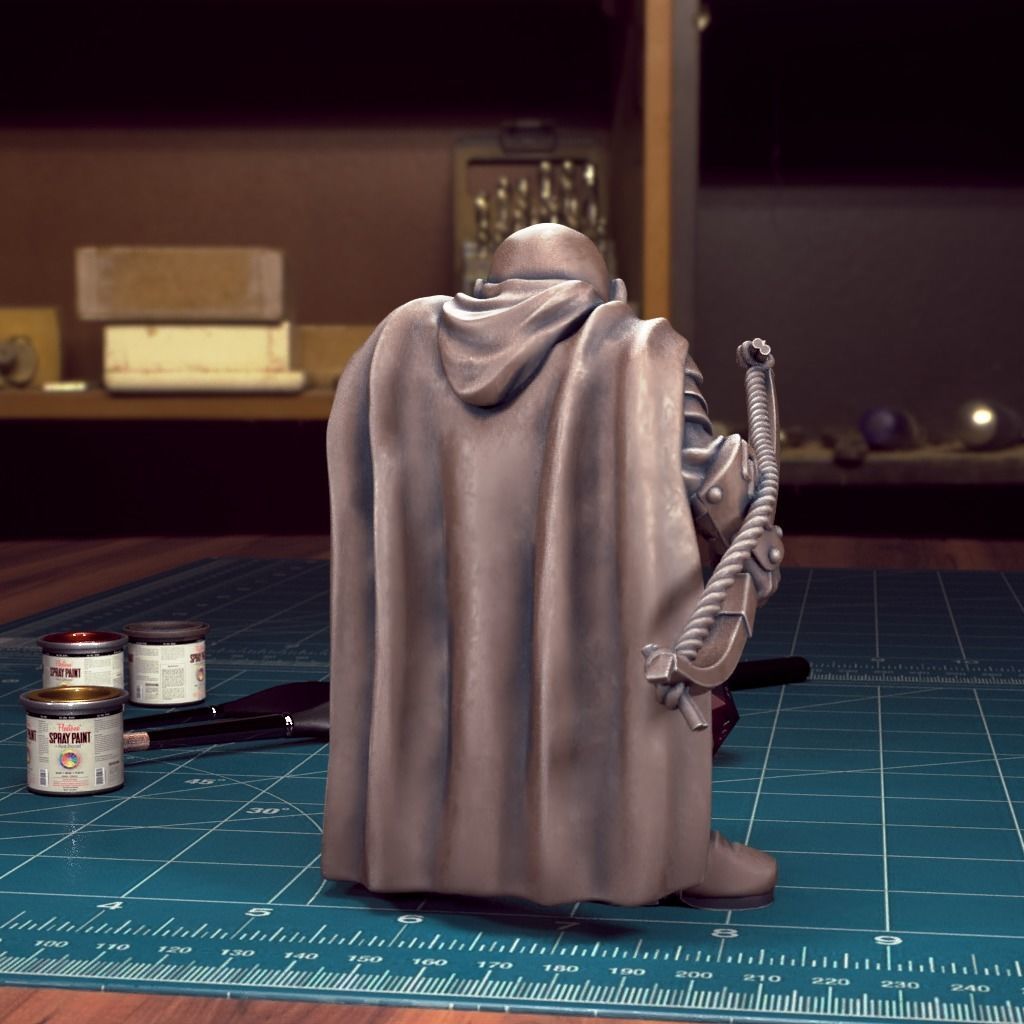 Male Dwarf 06 - Pre-Supported 3D model 3D printable | CGTrader