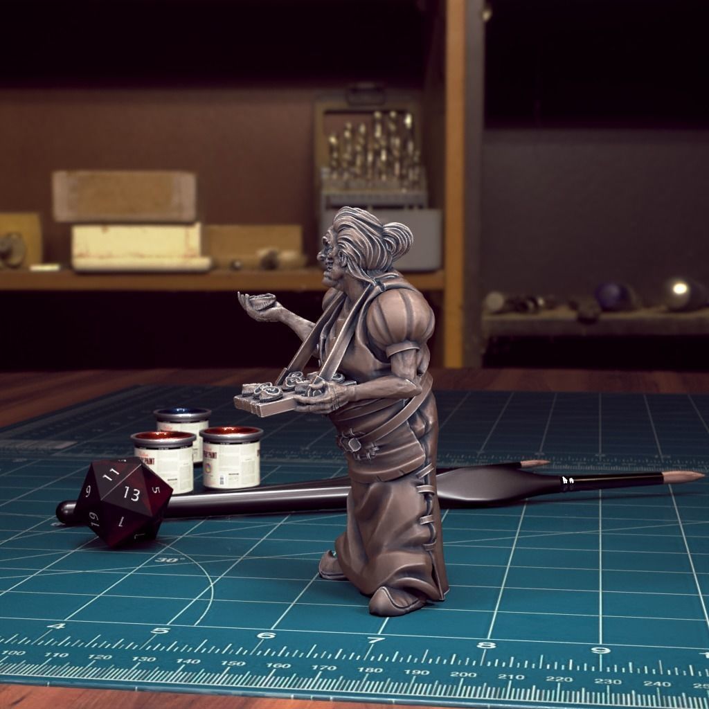 Curse of Strahd - Morgantha - Pre-Supported 3D model 3D printable ...