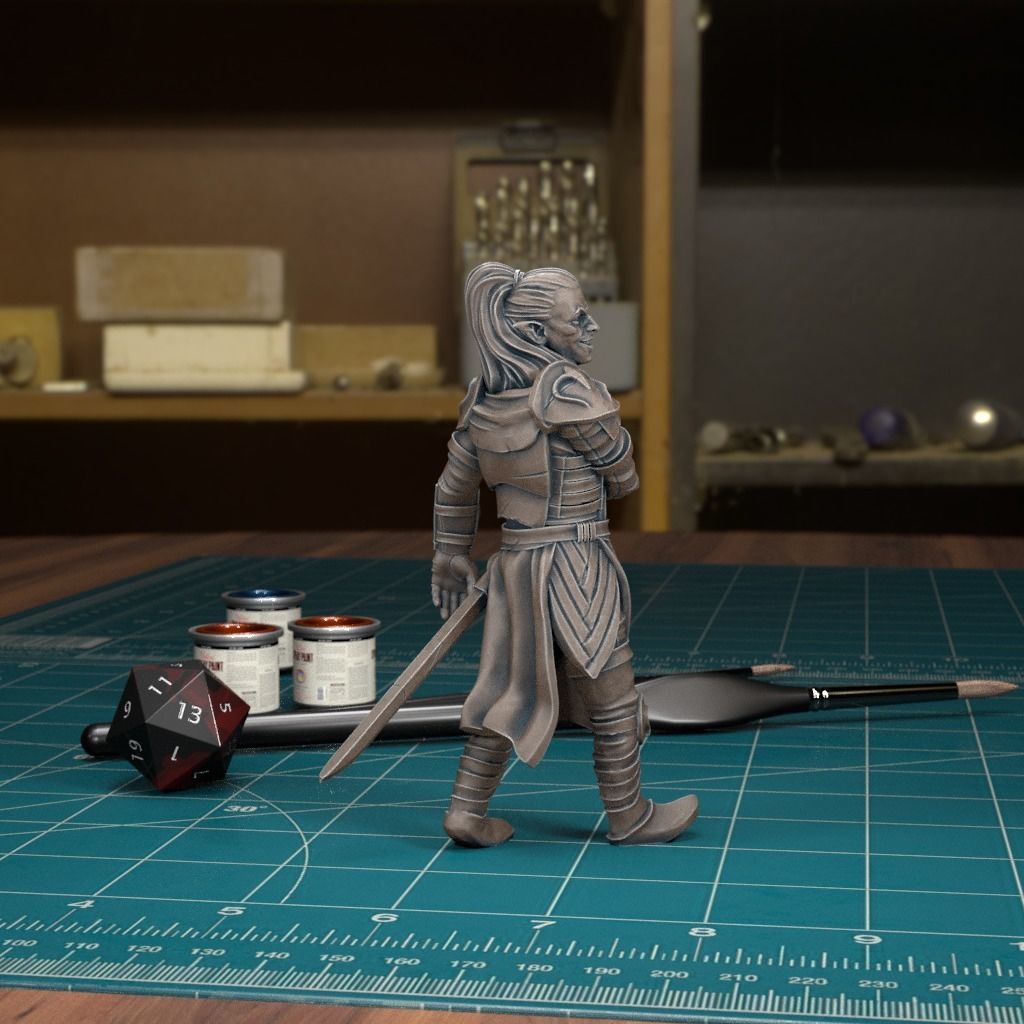 Curse of Strahd - Rahadin - Pre-Supported 3D model 3D printable | CGTrader