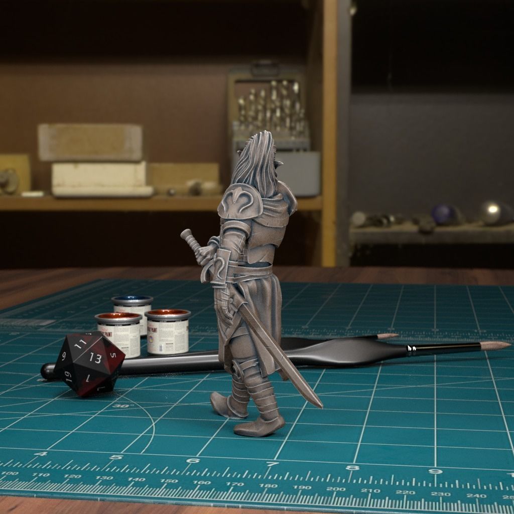 Curse of Strahd - Rahadin - Pre-Supported 3D model 3D printable | CGTrader