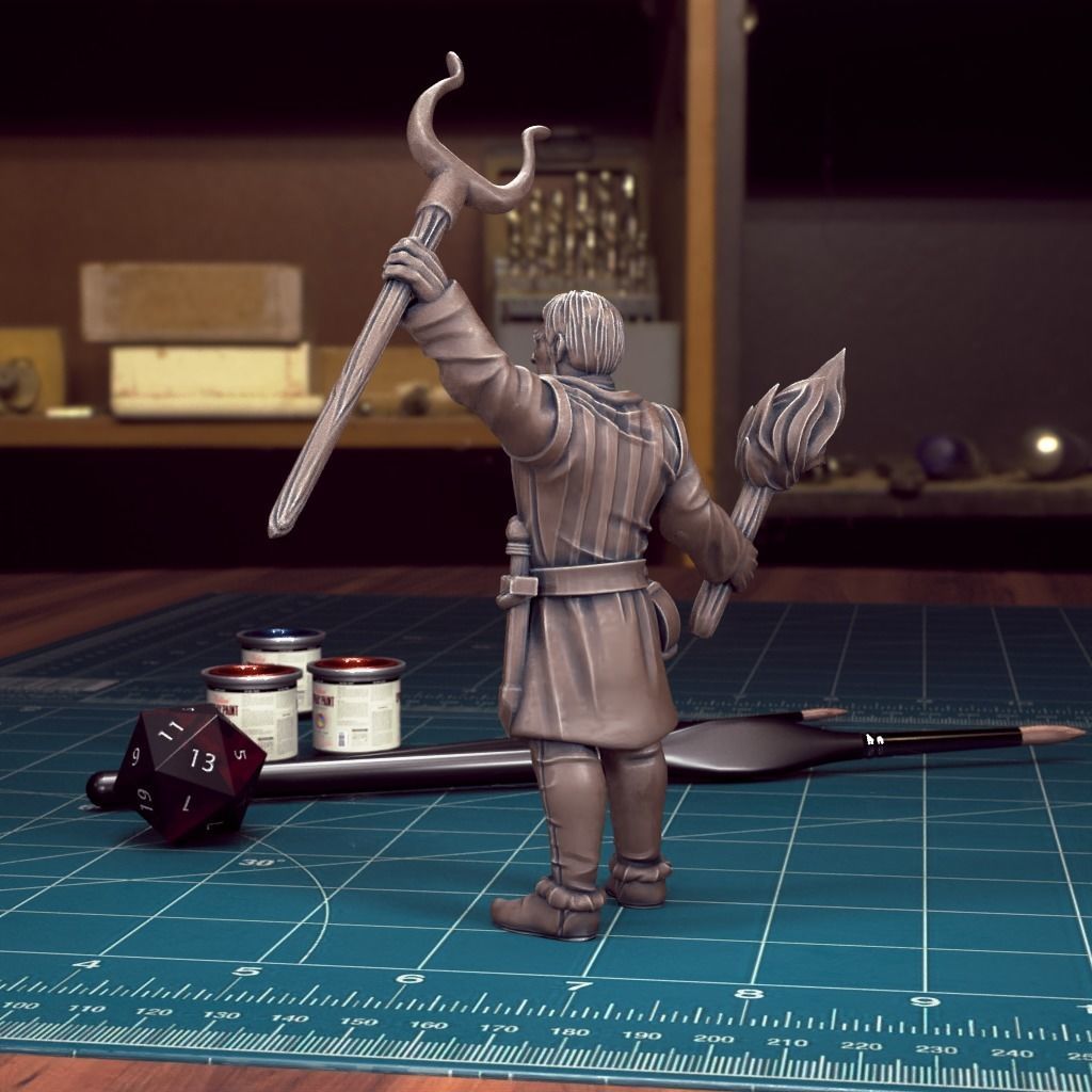 Mob Villager 15 - Pre-Supported 3D model 3D printable | CGTrader