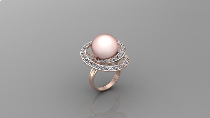 Women Ring RG 23 3D model 3D printable | CGTrader