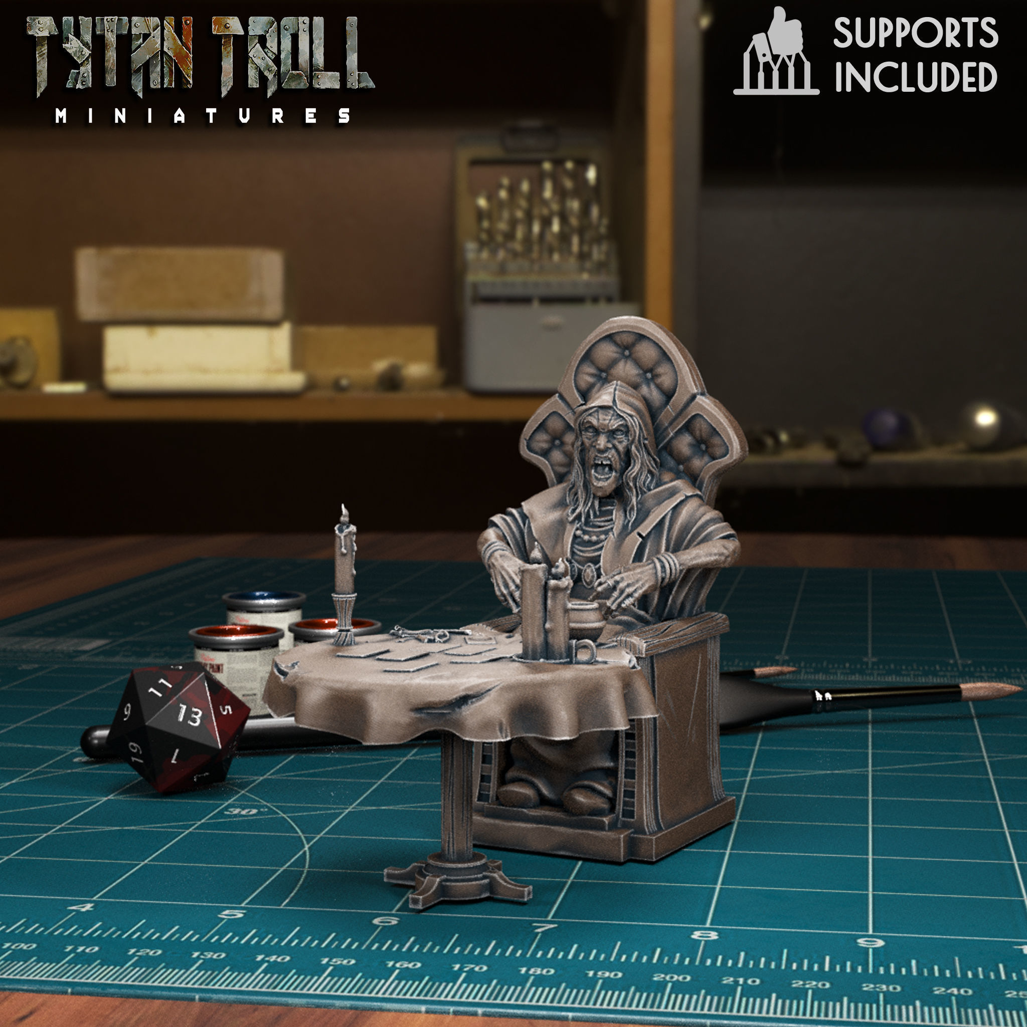 Curse of Strahd - Mini Pack 01 - Pre-Supported 3D model 3D printable ...