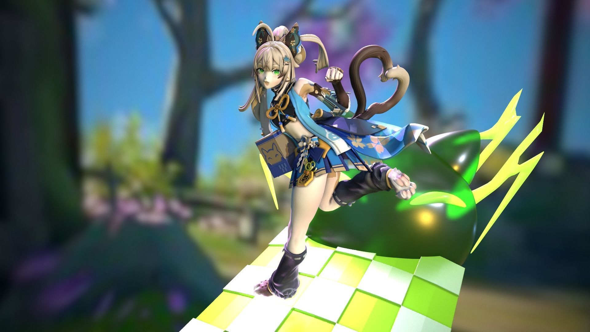 Kirara Genshin Impact 3D model 3D printable | CGTrader