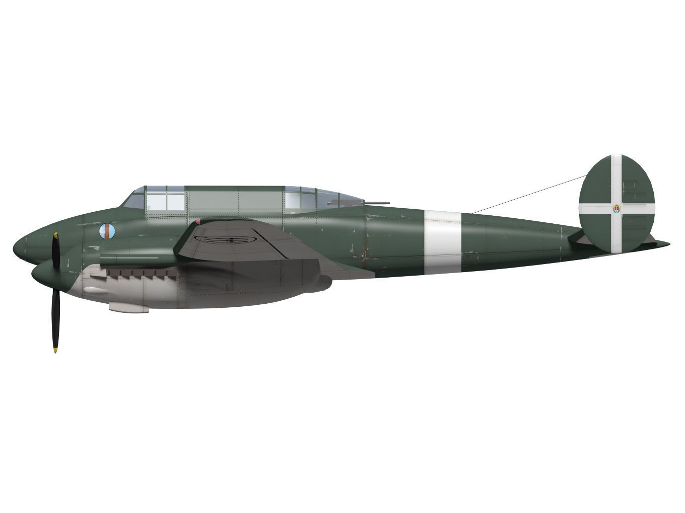 IMAM Ro58 3D model | CGTrader