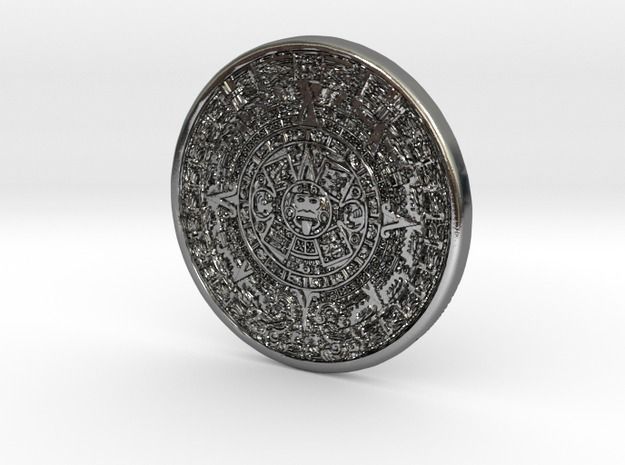 Aztec Calendar 3D model 3D printable | CGTrader