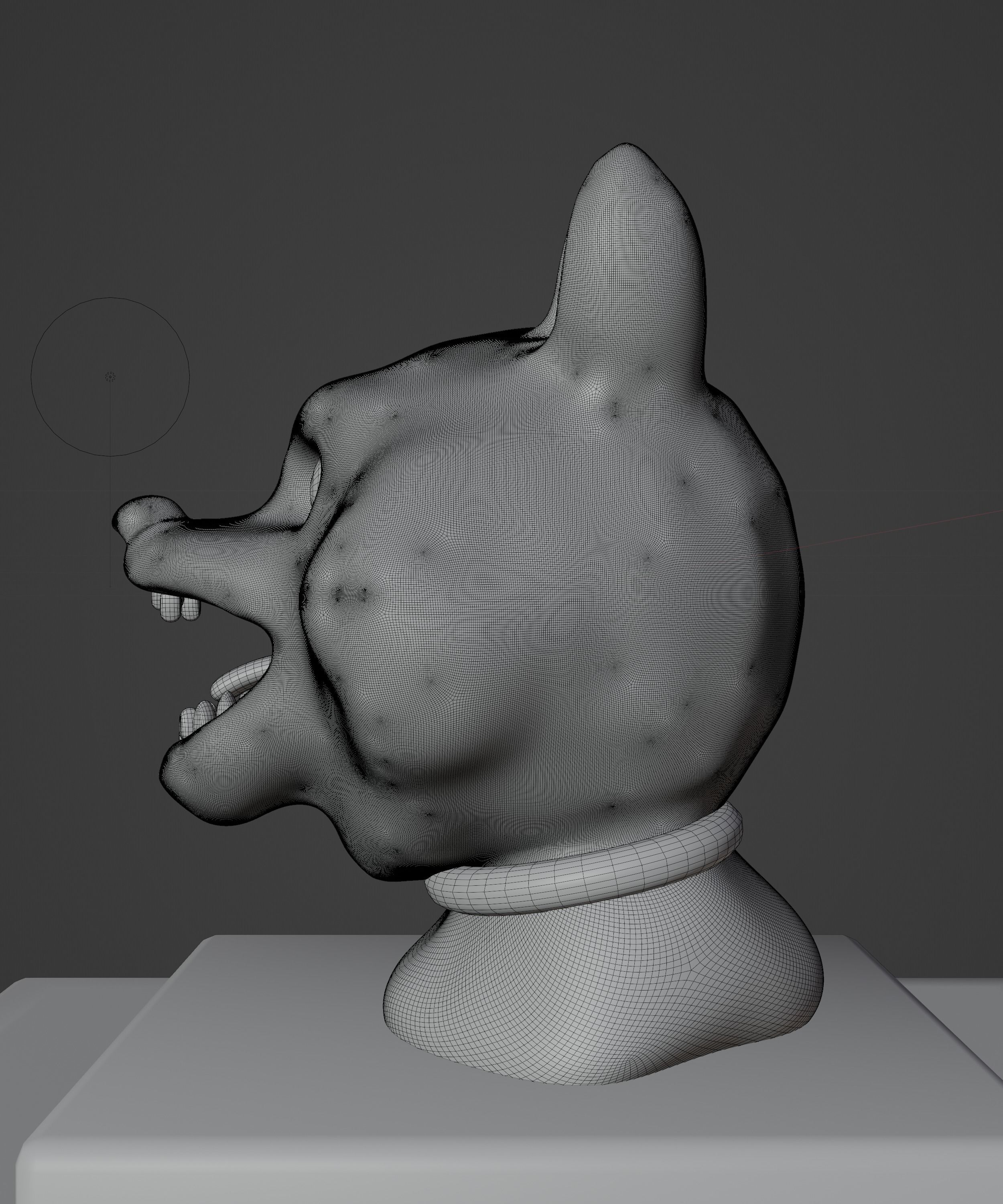 Half-body Shiba Inu Model 3D model | CGTrader