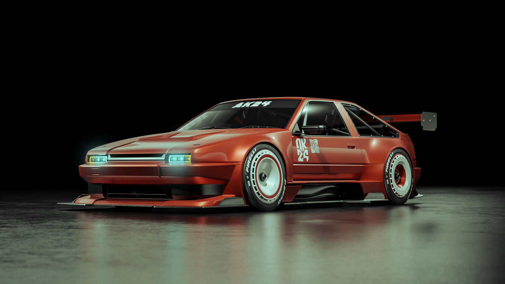 Toyota AE86 Vision 3D model | CGTrader
