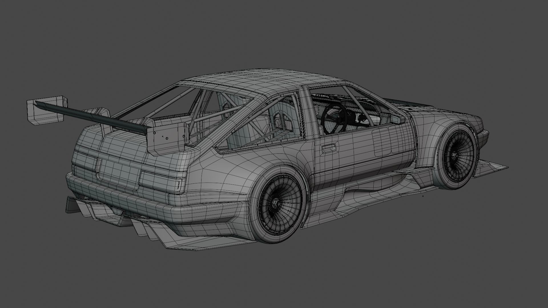Toyota AE86 Vision 3D model | CGTrader