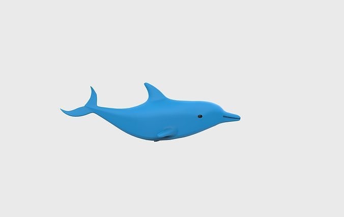 3D model Dolphin VR / AR / low-poly | CGTrader