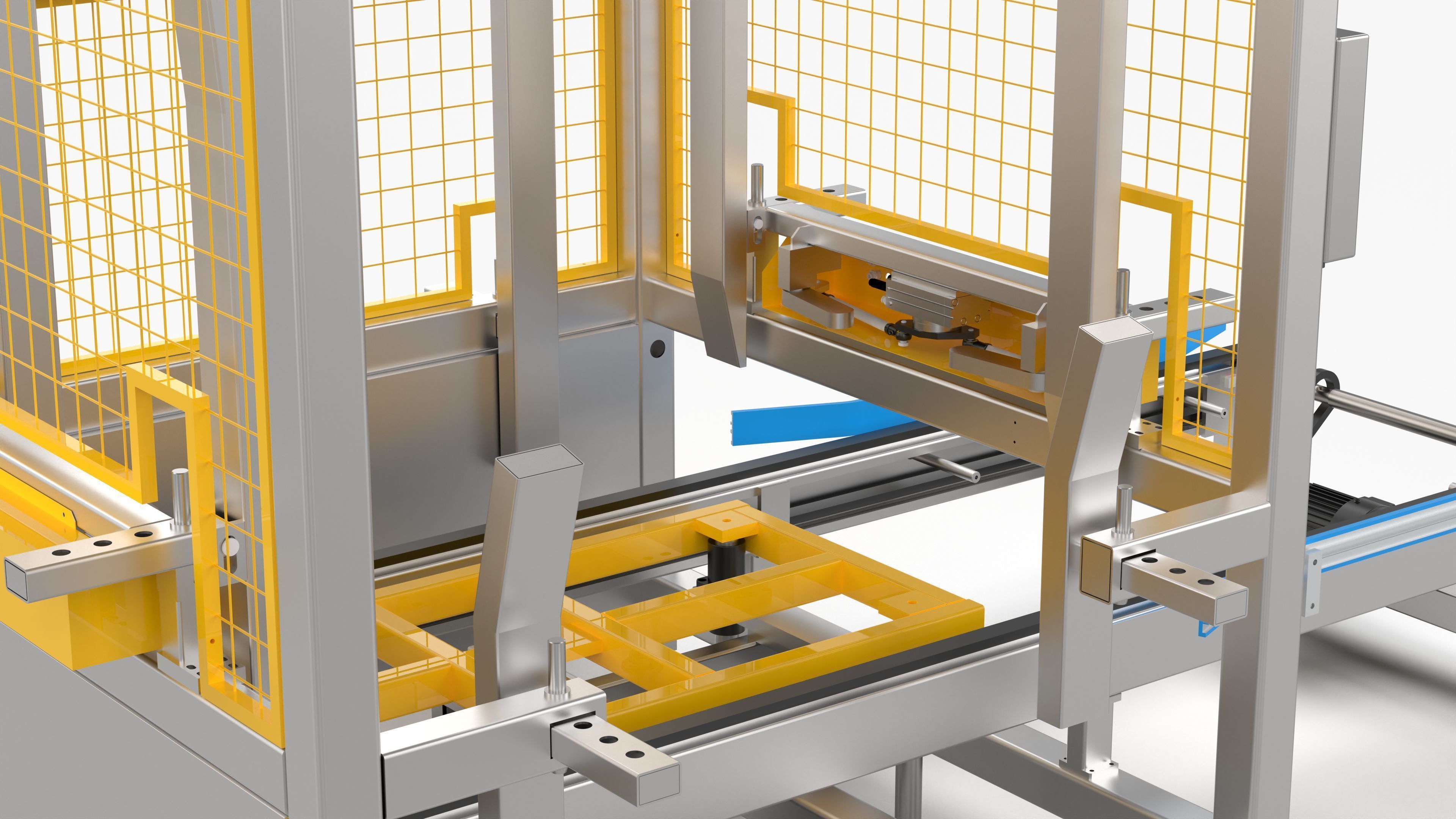 Automatic Depalletizer Pallet Warehouse 3D model | CGTrader