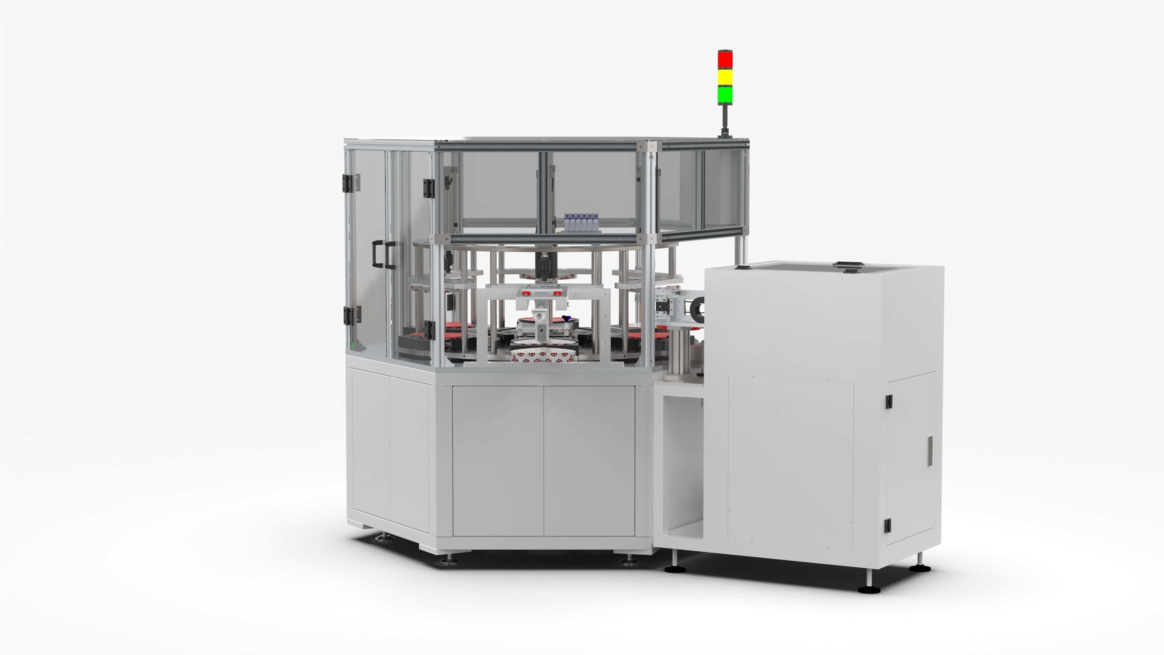 Automatic Chocolate Heart Box Forming Machine 3D model | CGTrader