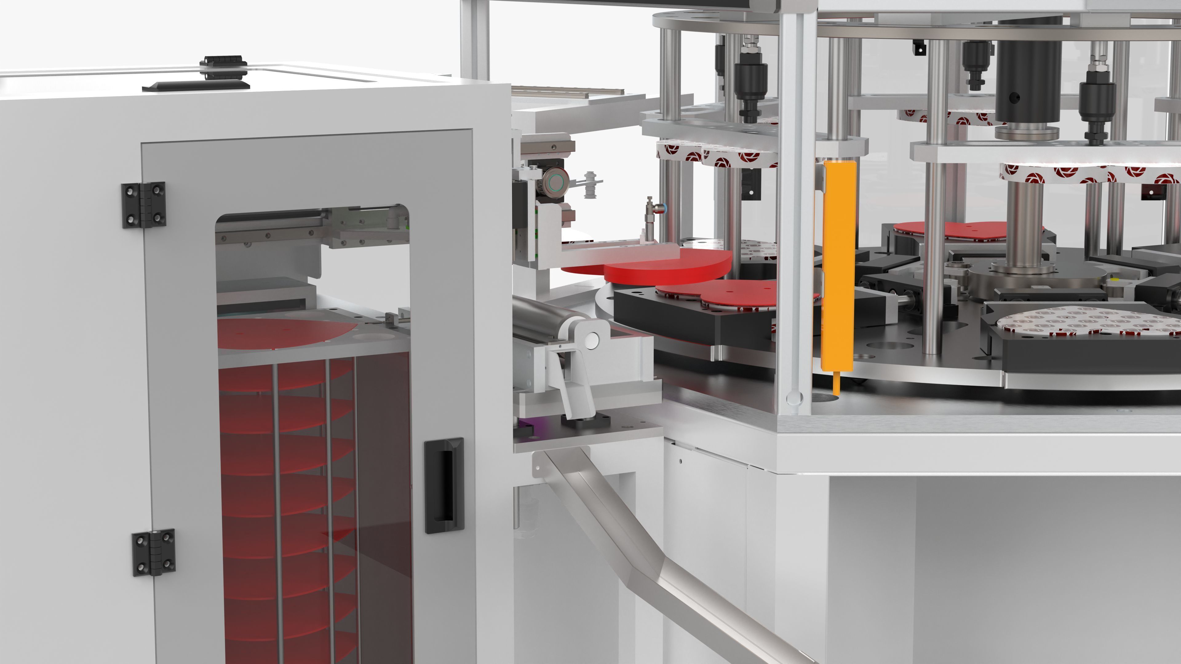 Automatic Chocolate Heart Box Forming Machine 3D model | CGTrader
