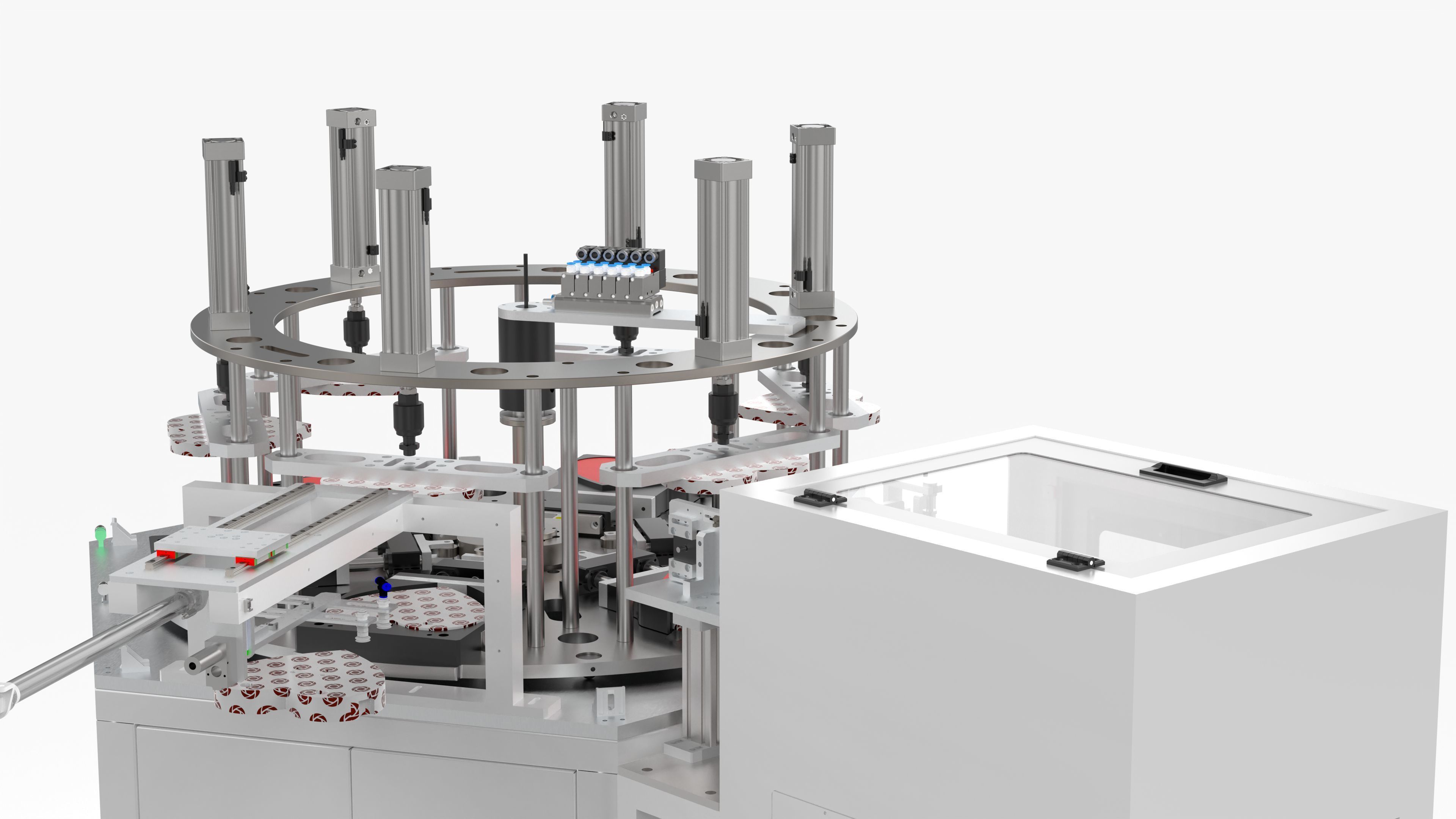 Automatic Chocolate Heart Box Forming Machine 3D model | CGTrader