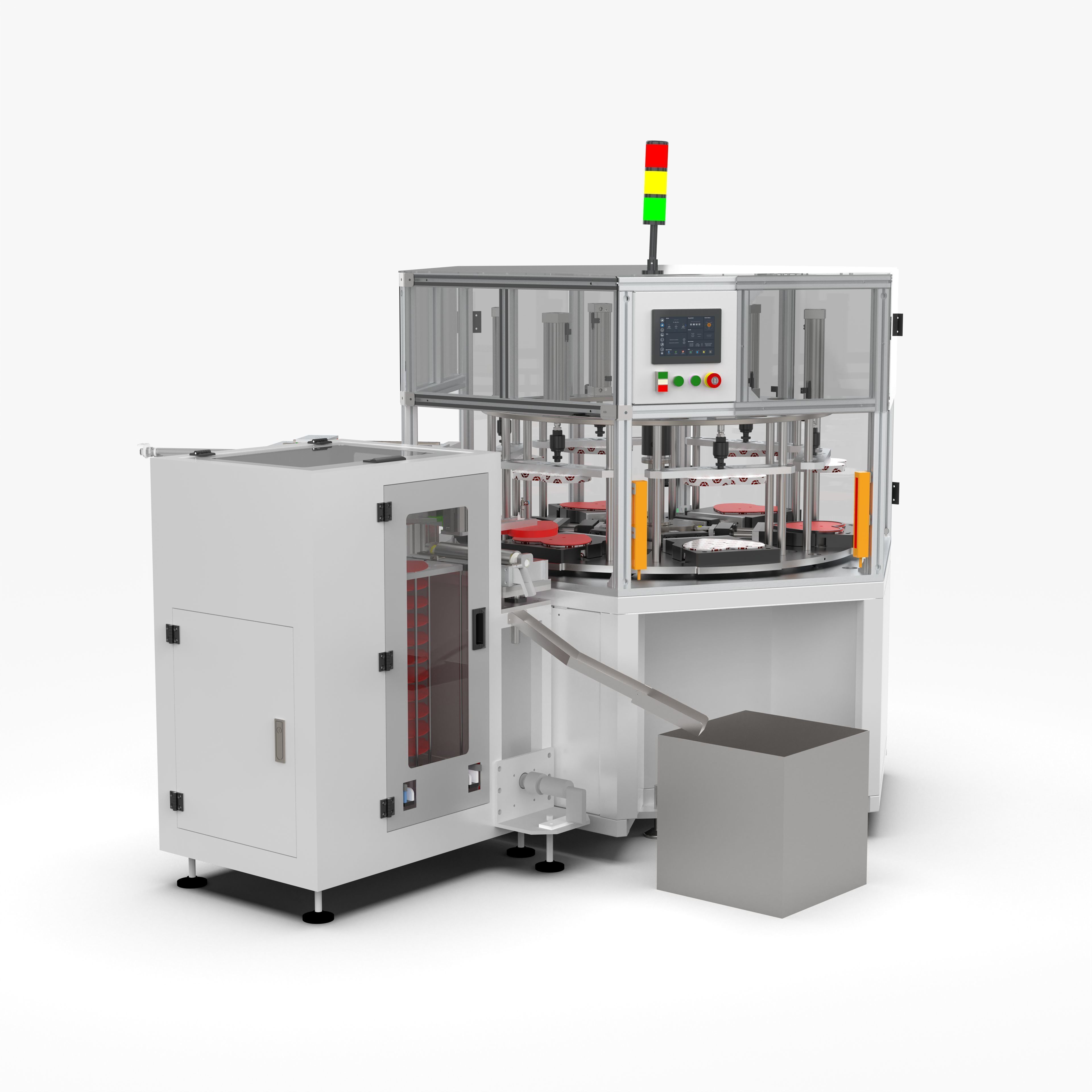 Automatic Chocolate Heart Box Forming Machine 3D model | CGTrader