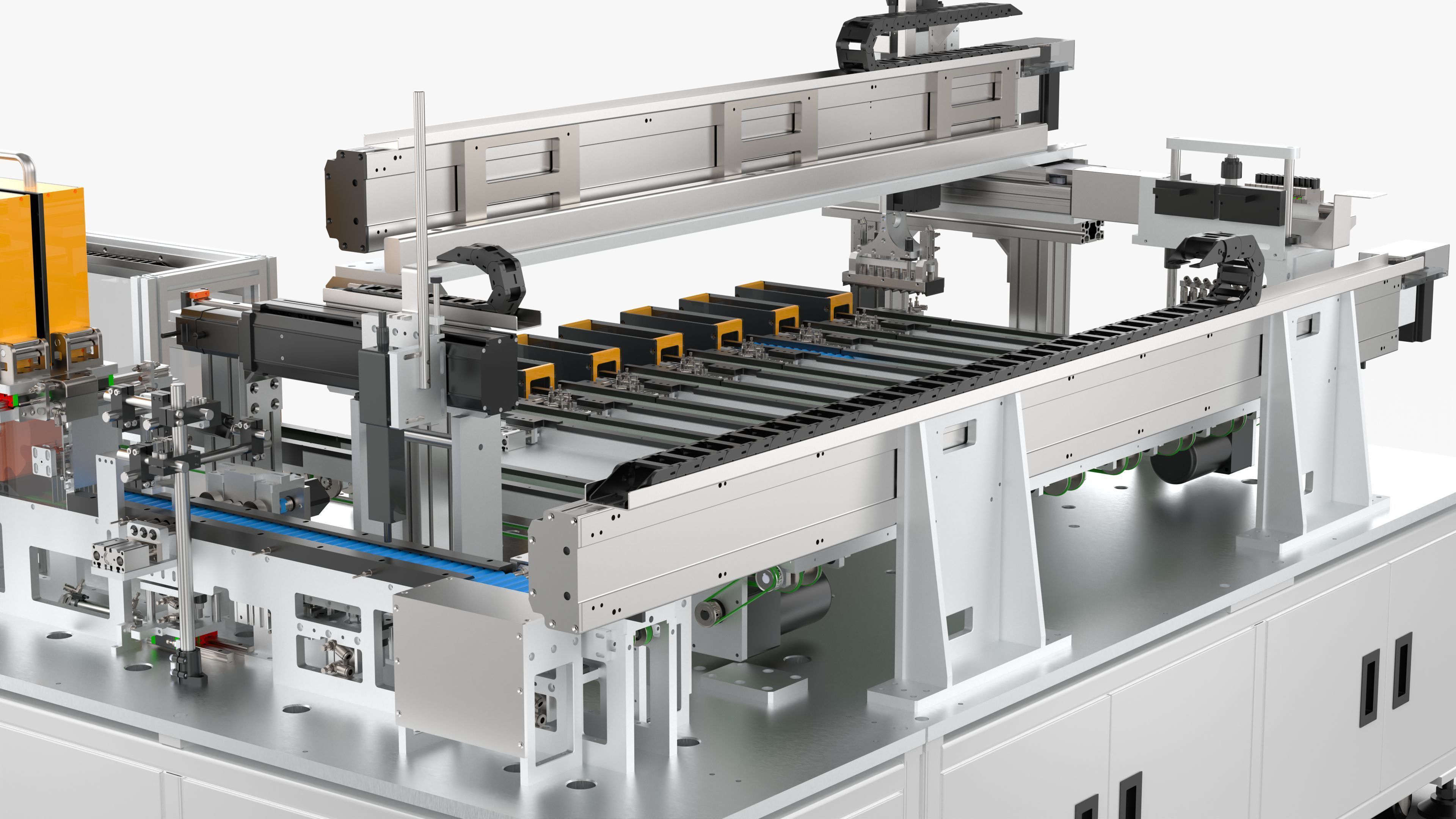 Fully Automatic 18650 Battery Sorting Machine 3D model | CGTrader