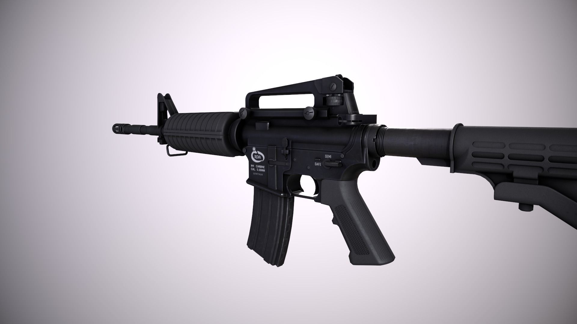 3D model M4A1 Rifle VR / AR / low-poly | CGTrader