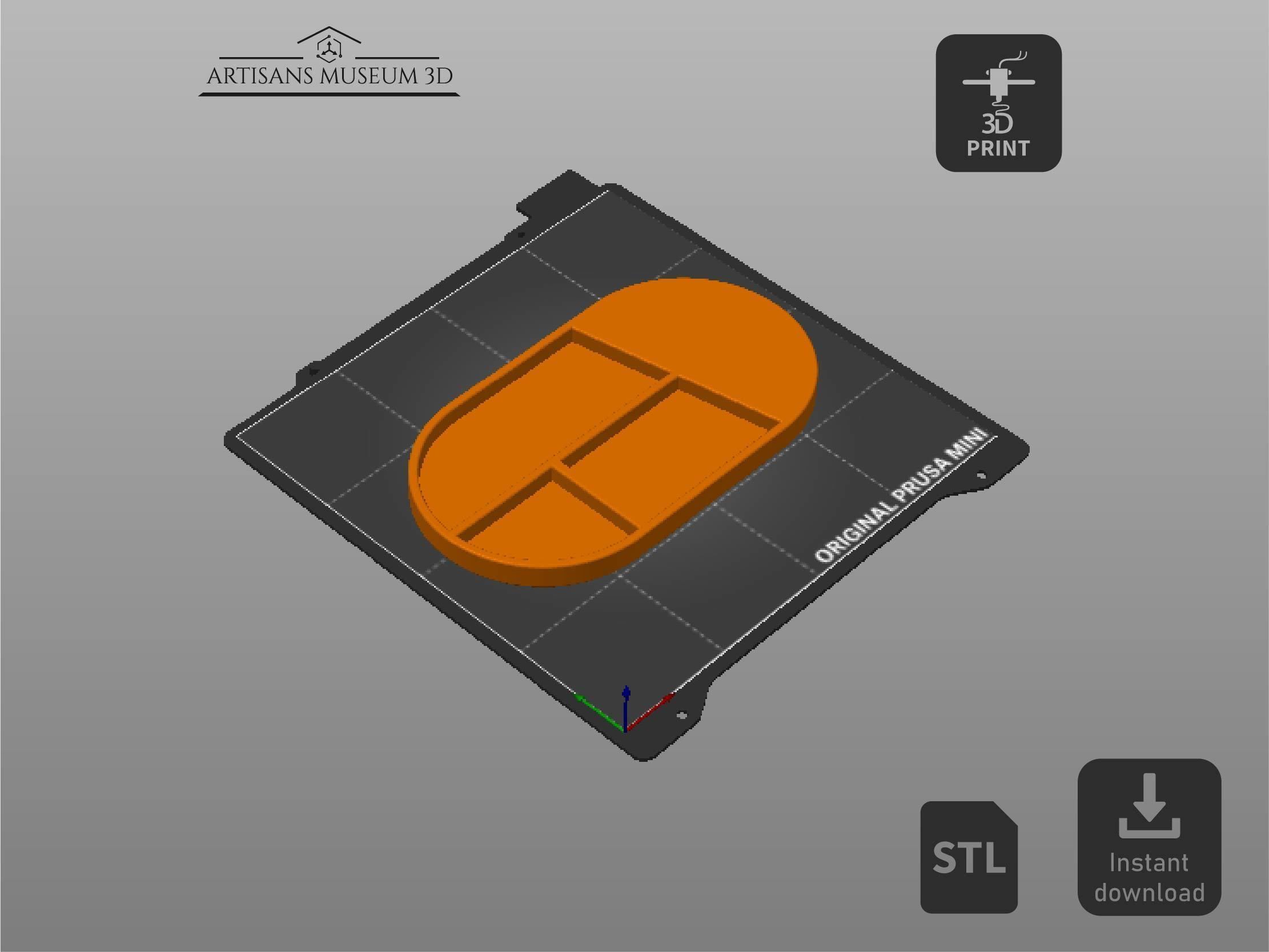 Free Serving tray V3 Files for CNC and 3D Printer DXF STL free 3D model ...