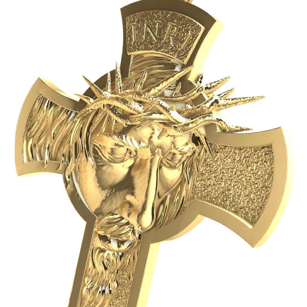 Jesus Cross 3D model 3D printable | CGTrader