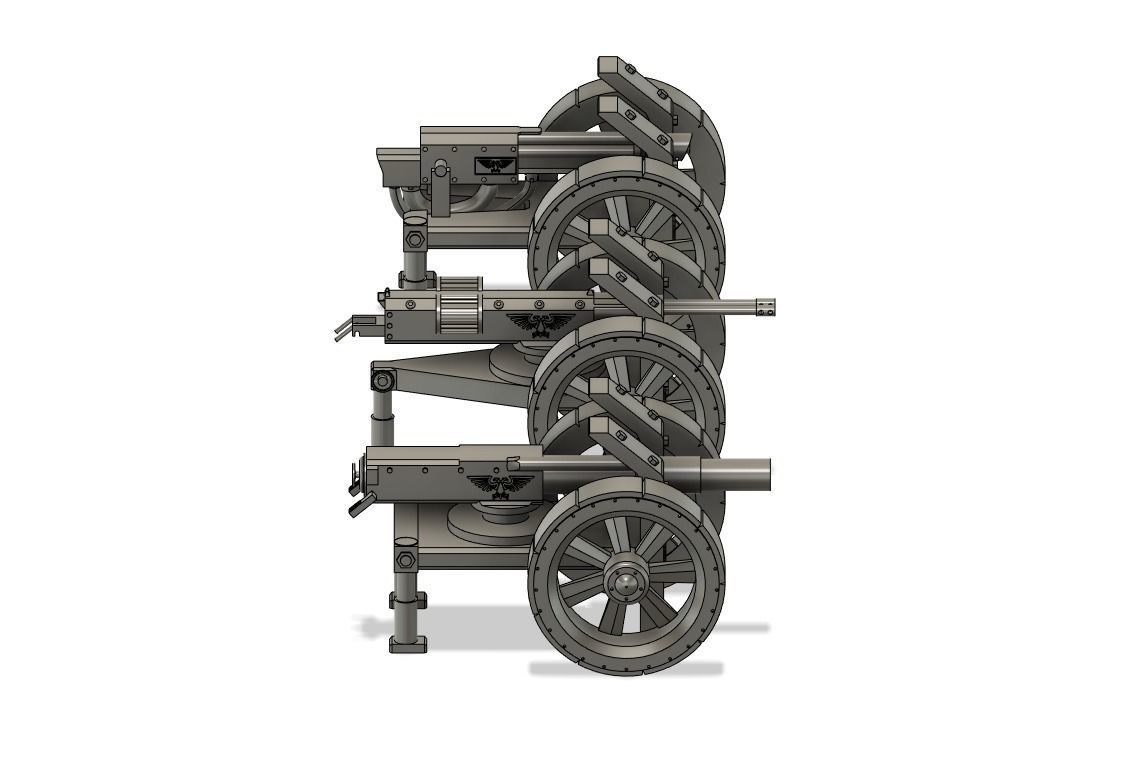 Imperial Of Man Weapons Platforms 3D model 3D printable | CGTrader