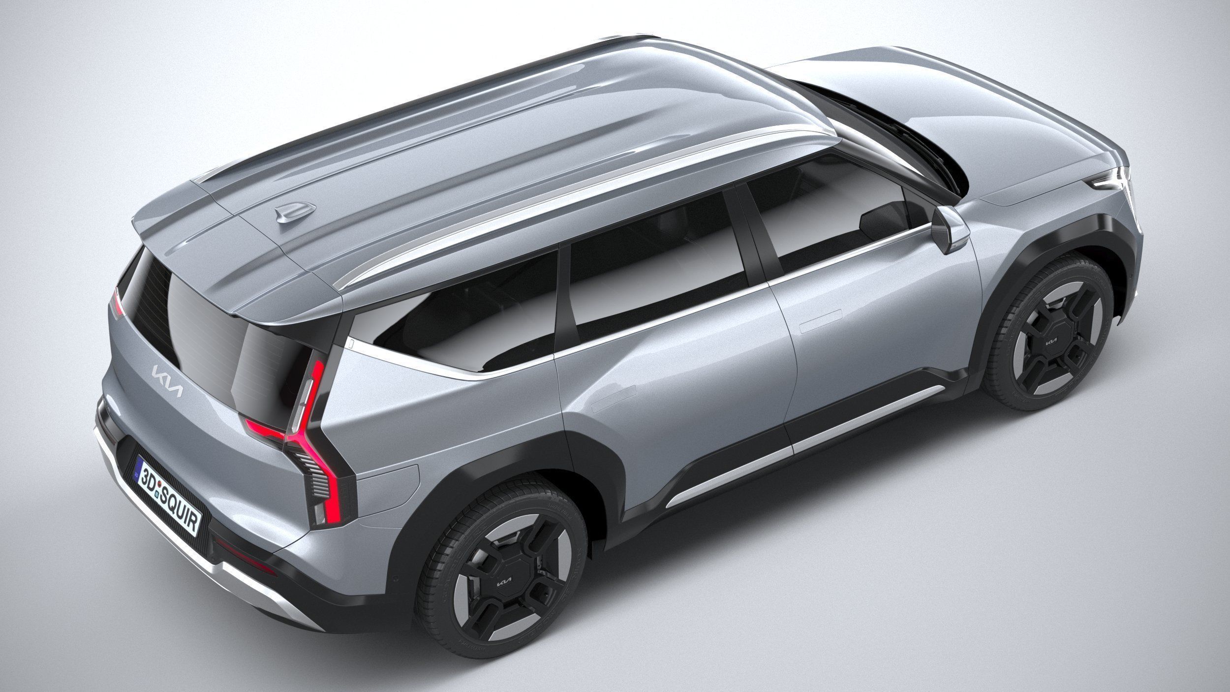 Kia EV9 2024 3D model | CGTrader
