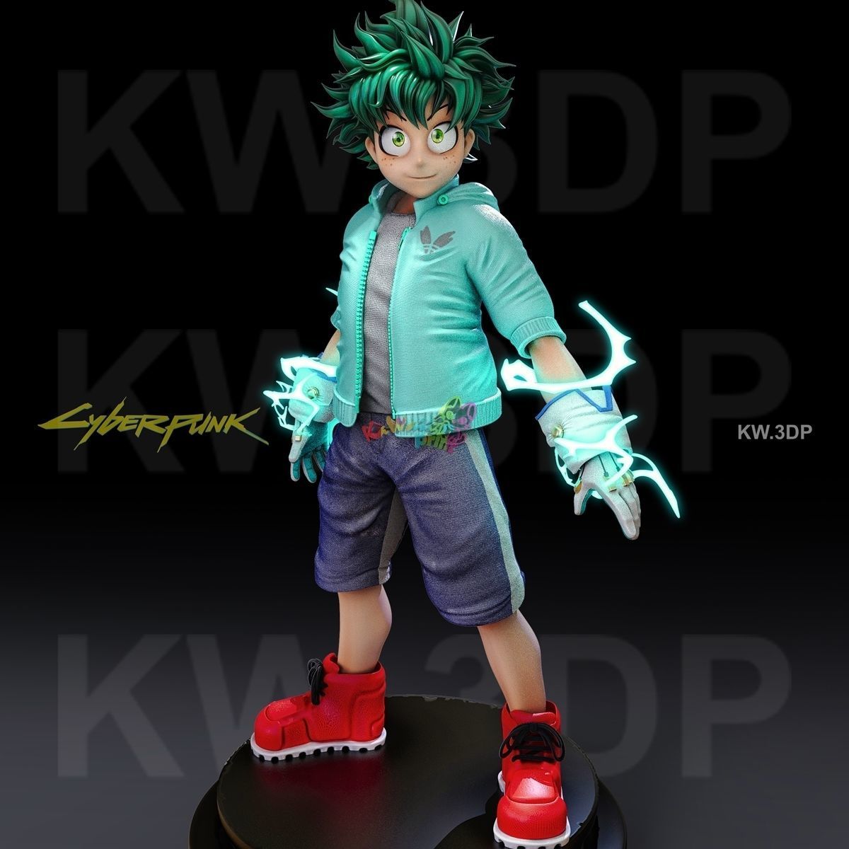 Base My Hero 3D model 3D printable | CGTrader