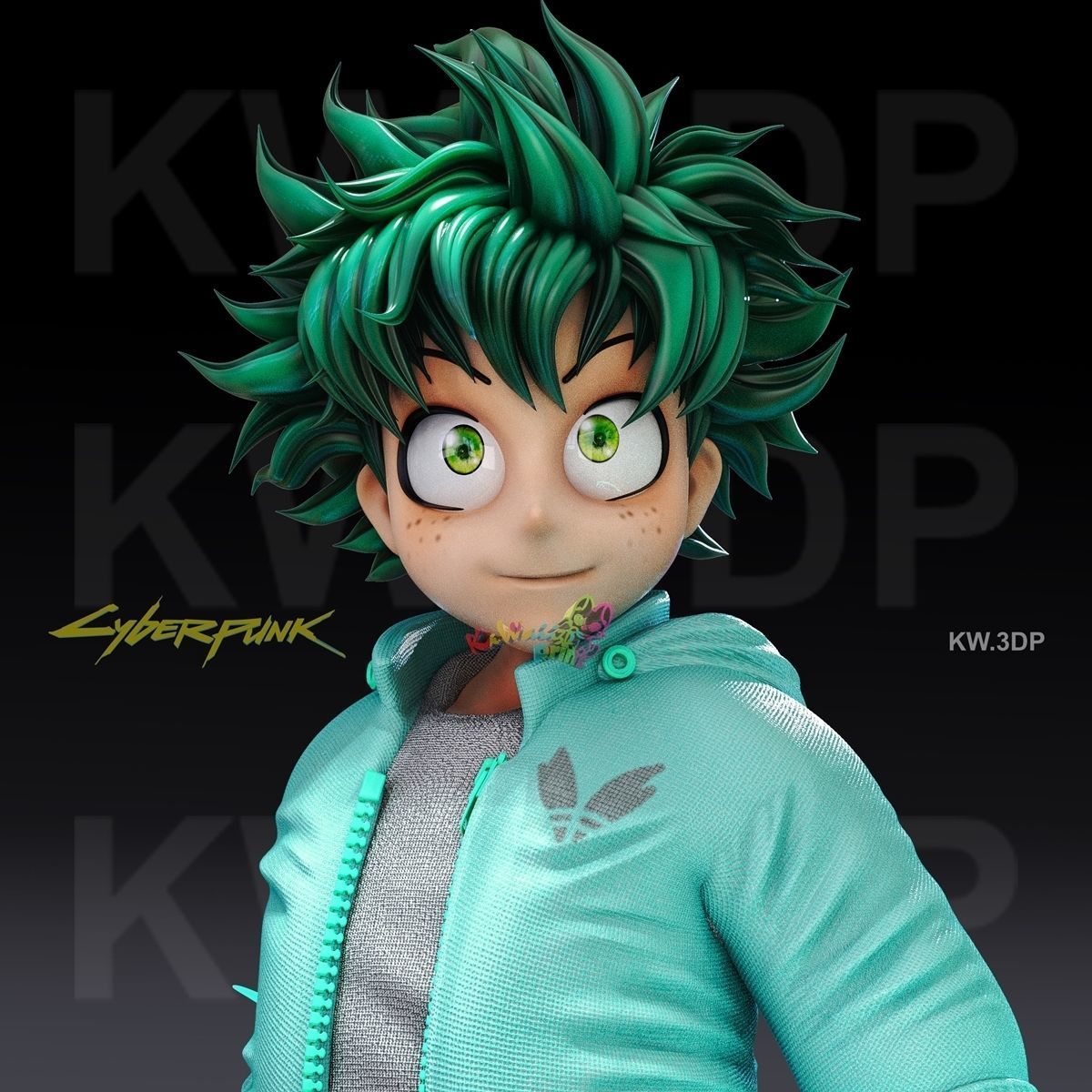 Base My Hero 3D model 3D printable | CGTrader