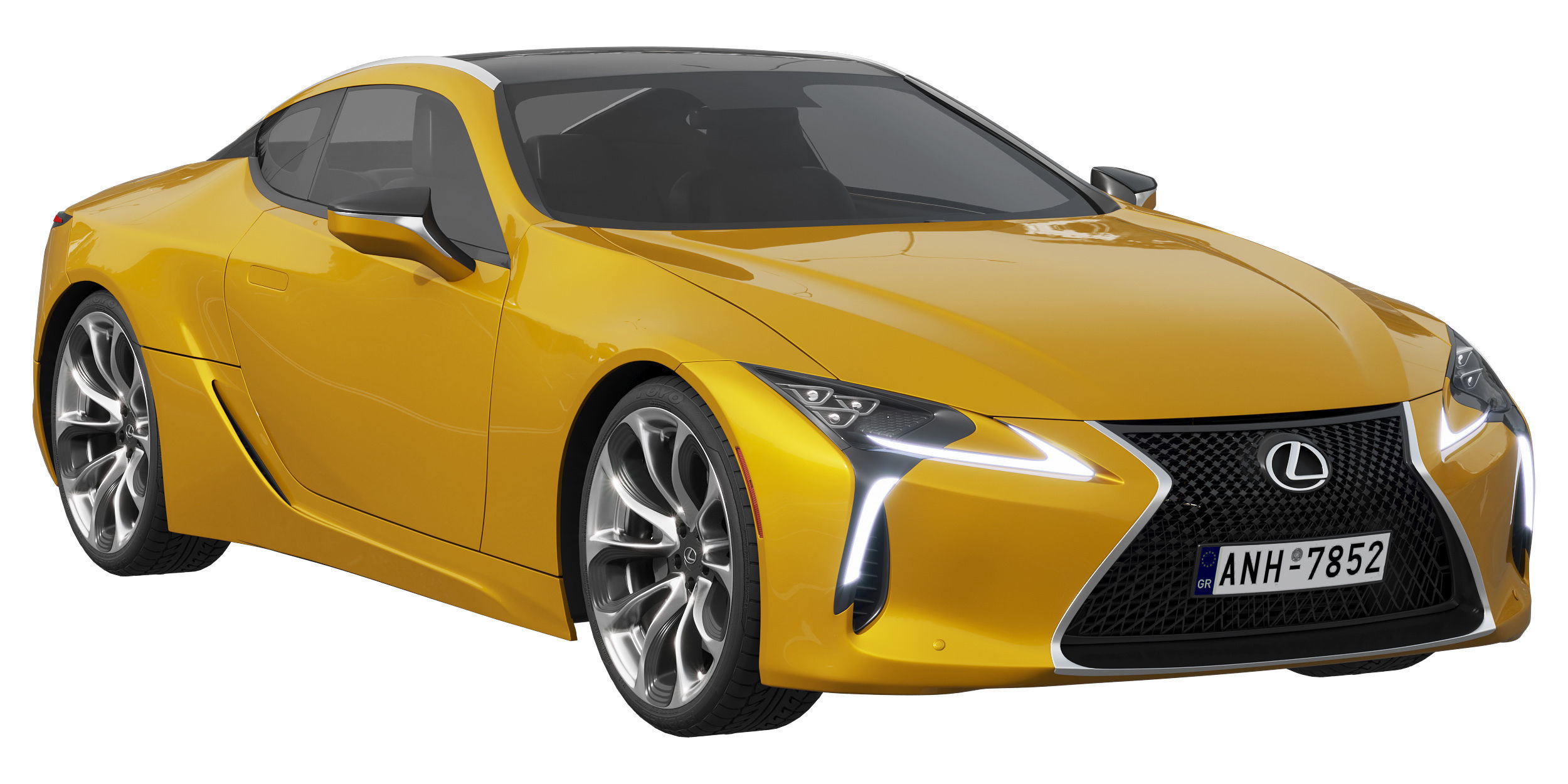 Lexus LC 500 2023 3D model | CGTrader