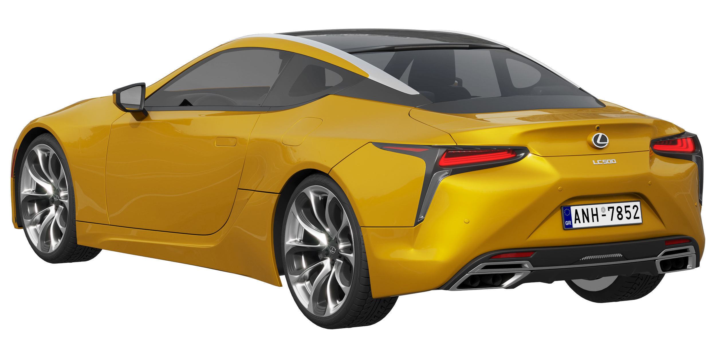 Lexus LC 500 2023 3D model | CGTrader