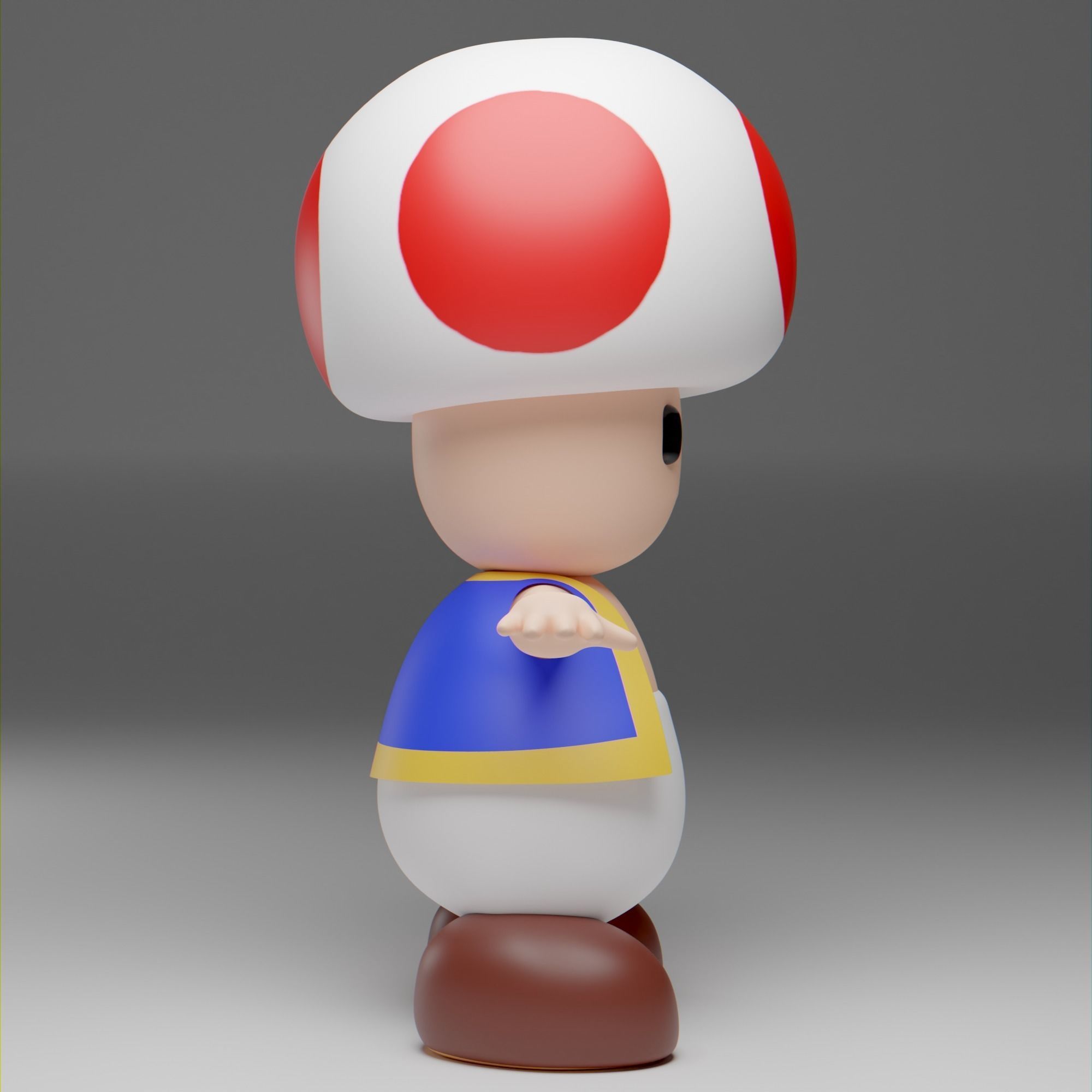 3D model Toad 3D Rigged Model VR / AR / low-poly | CGTrader