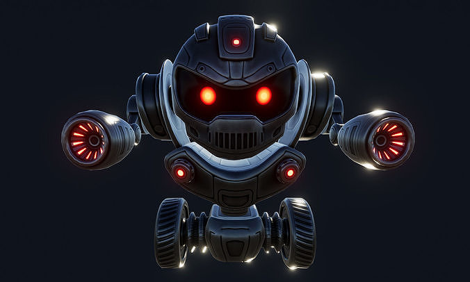 3D model Warrior Battle Droid VR / AR / low-poly | CGTrader