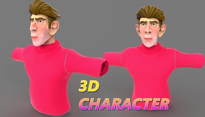 3D-Character free VR / AR / low-poly 3D model | CGTrader