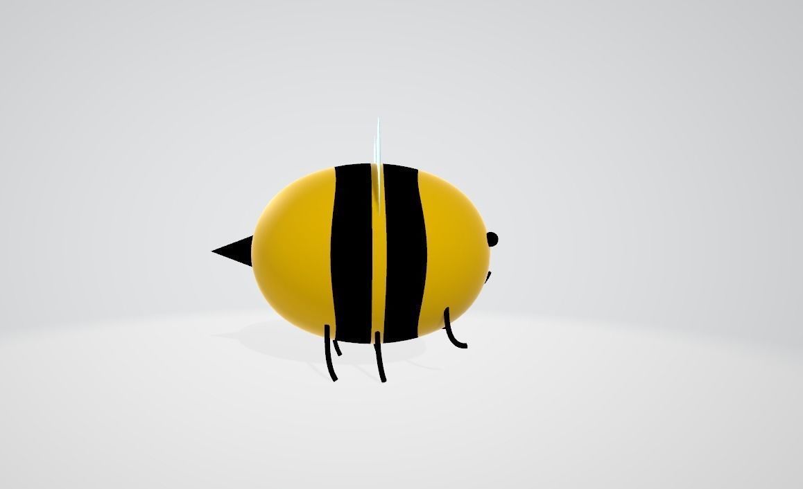 3D model Adventure Time Bee VR / AR / low-poly | CGTrader