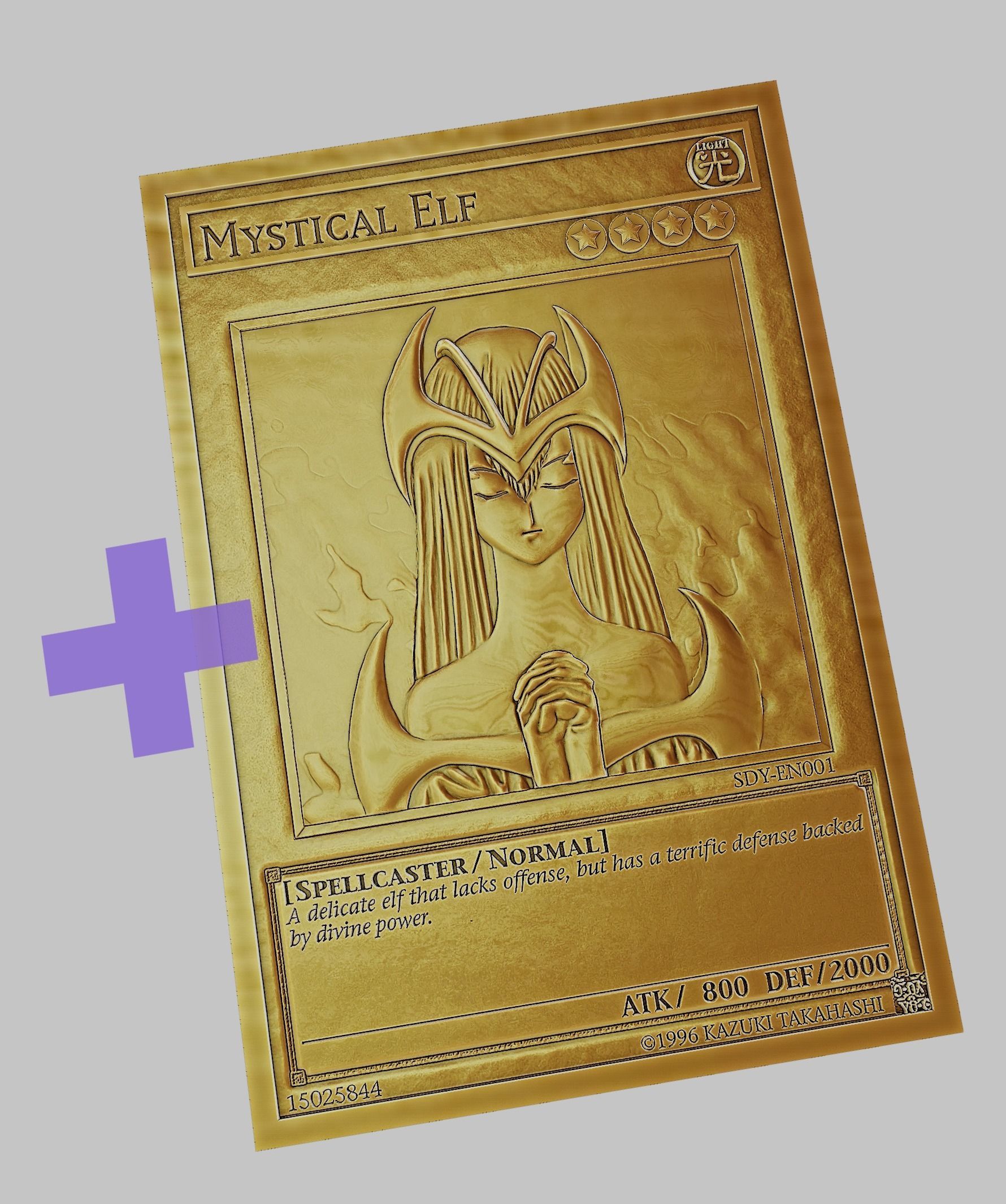 mystical elf figure - yugioh 3D model 3D printable | CGTrader