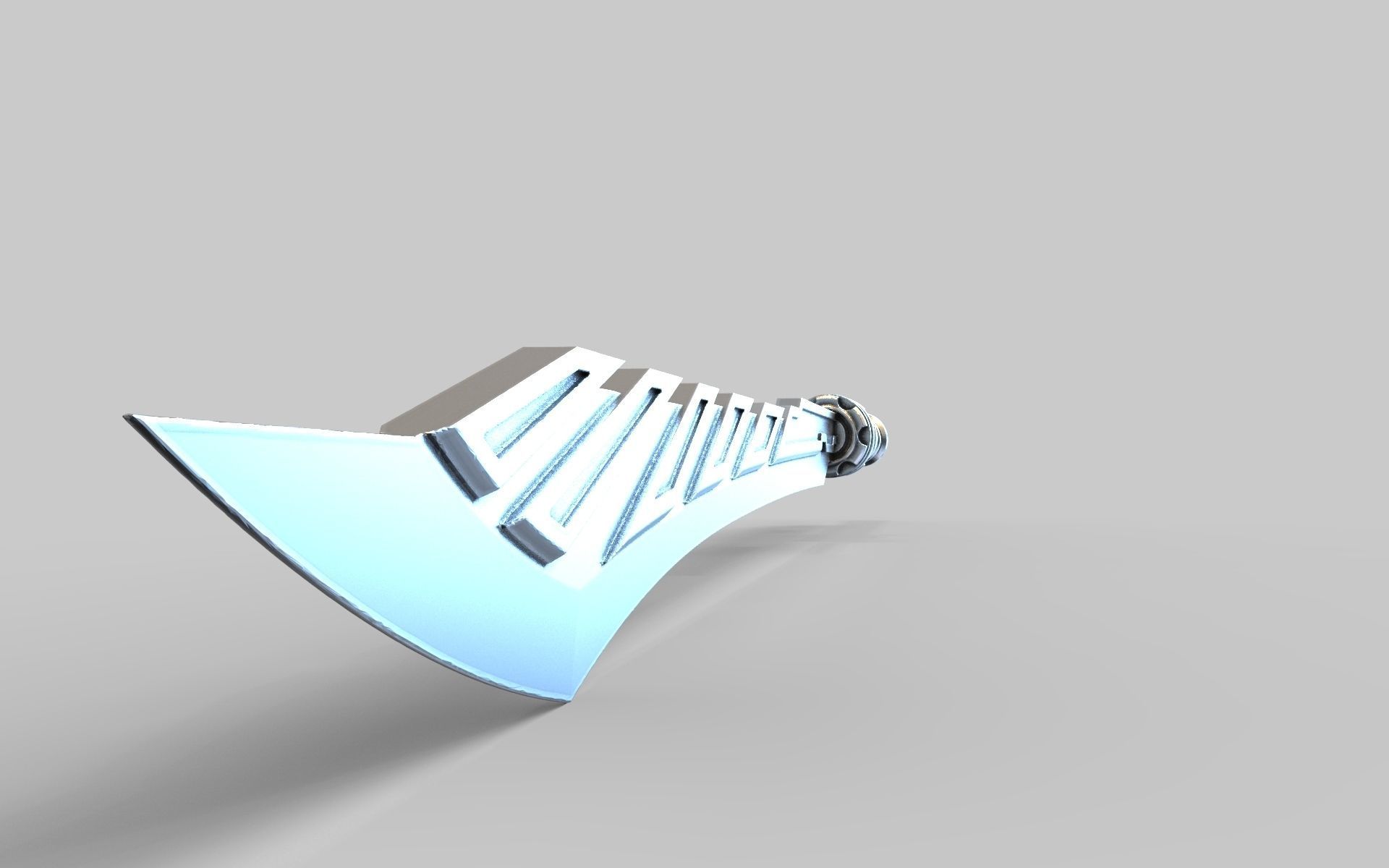 katana steampunk 3D print model 3D model 3D printable | CGTrader