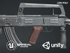 3D model Norinco Type 86s - AK47-type bullpup - assault rifle VR / AR ...
