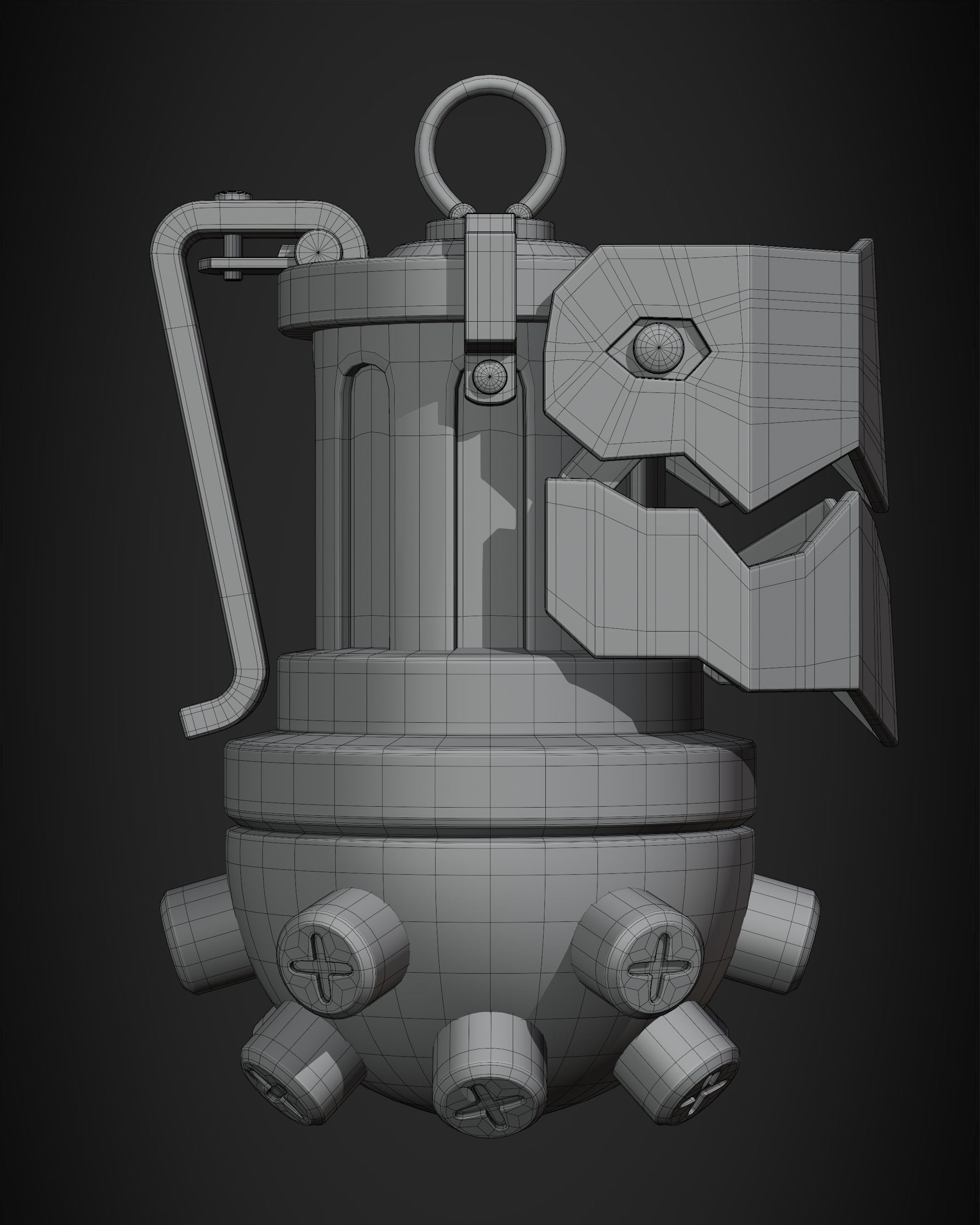 Arcane Jinx Bomb for Cosplay 3D model 3D printable | CGTrader