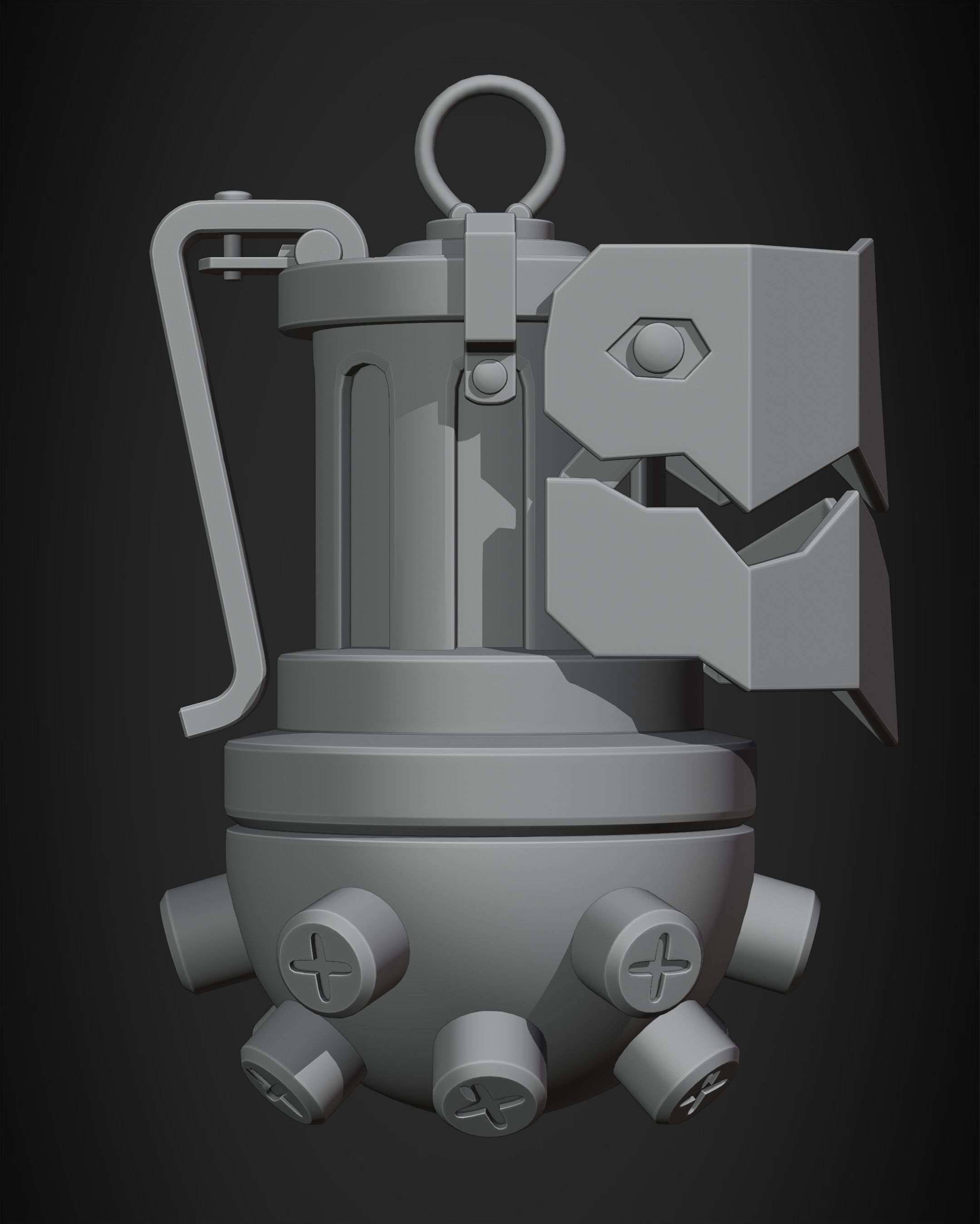 Arcane Jinx Bomb for Cosplay 3D model 3D printable | CGTrader