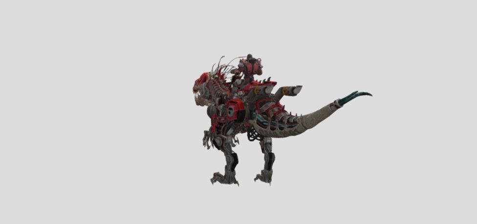 Mecha T-Rex 3D model animated rigged | CGTrader