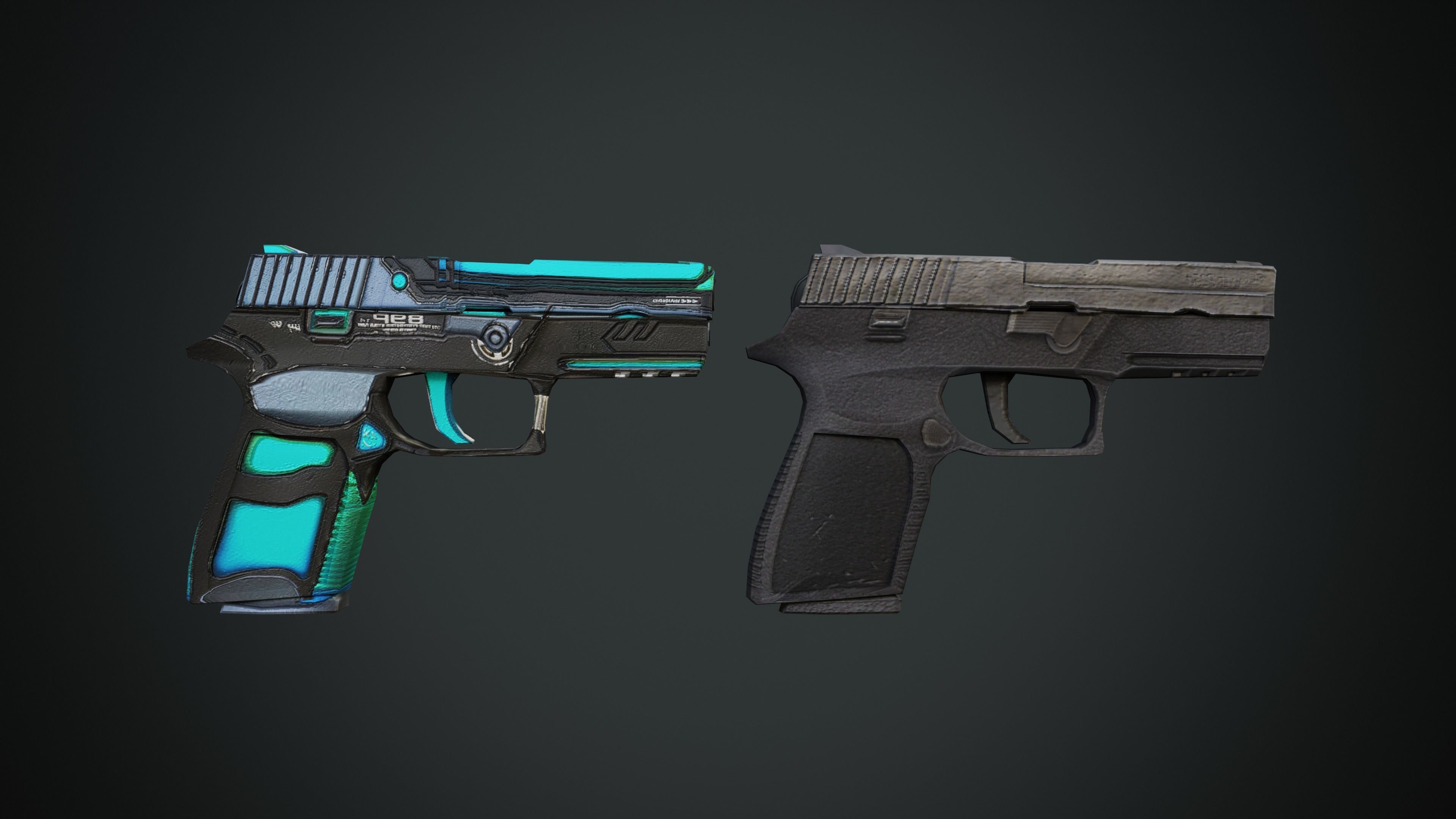 3D model scifi soldier VR / AR / low-poly | CGTrader