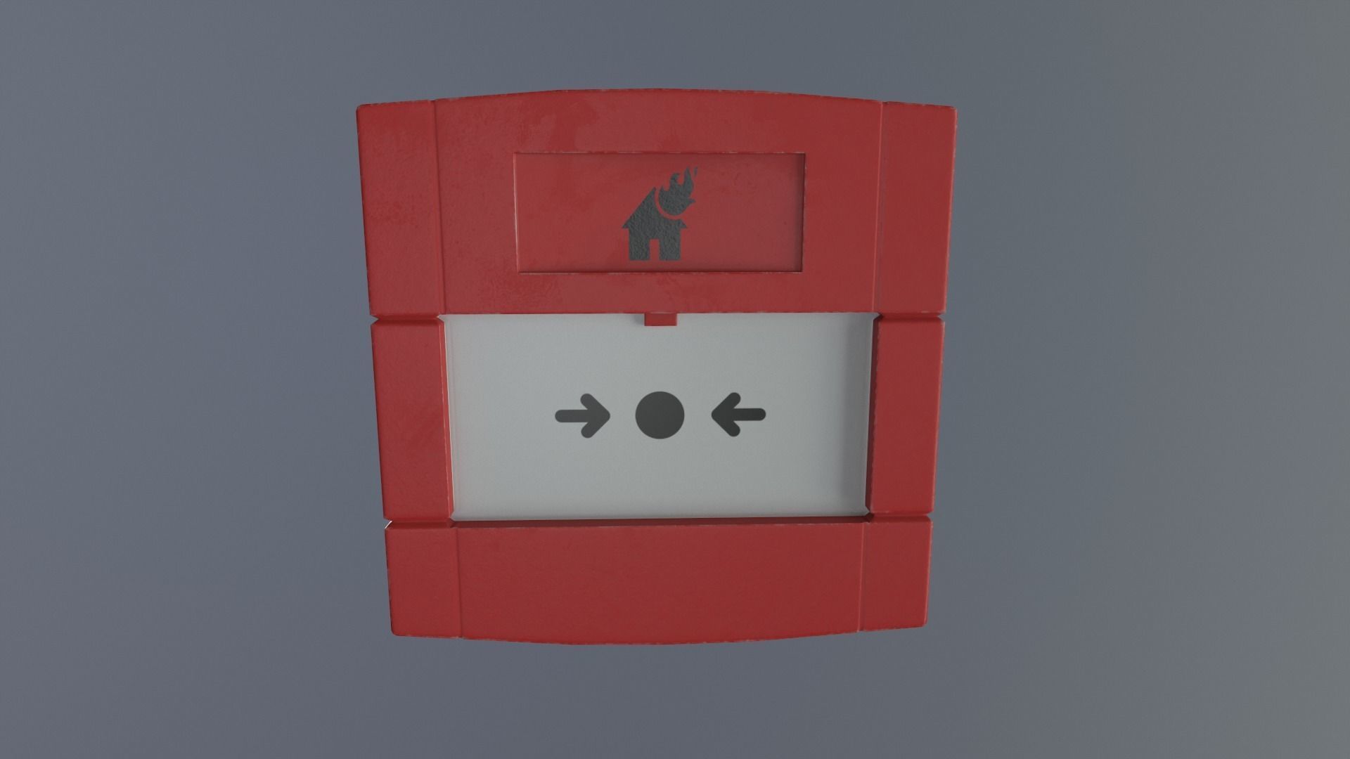 3D model Fire Alarm Button VR / AR / low-poly | CGTrader