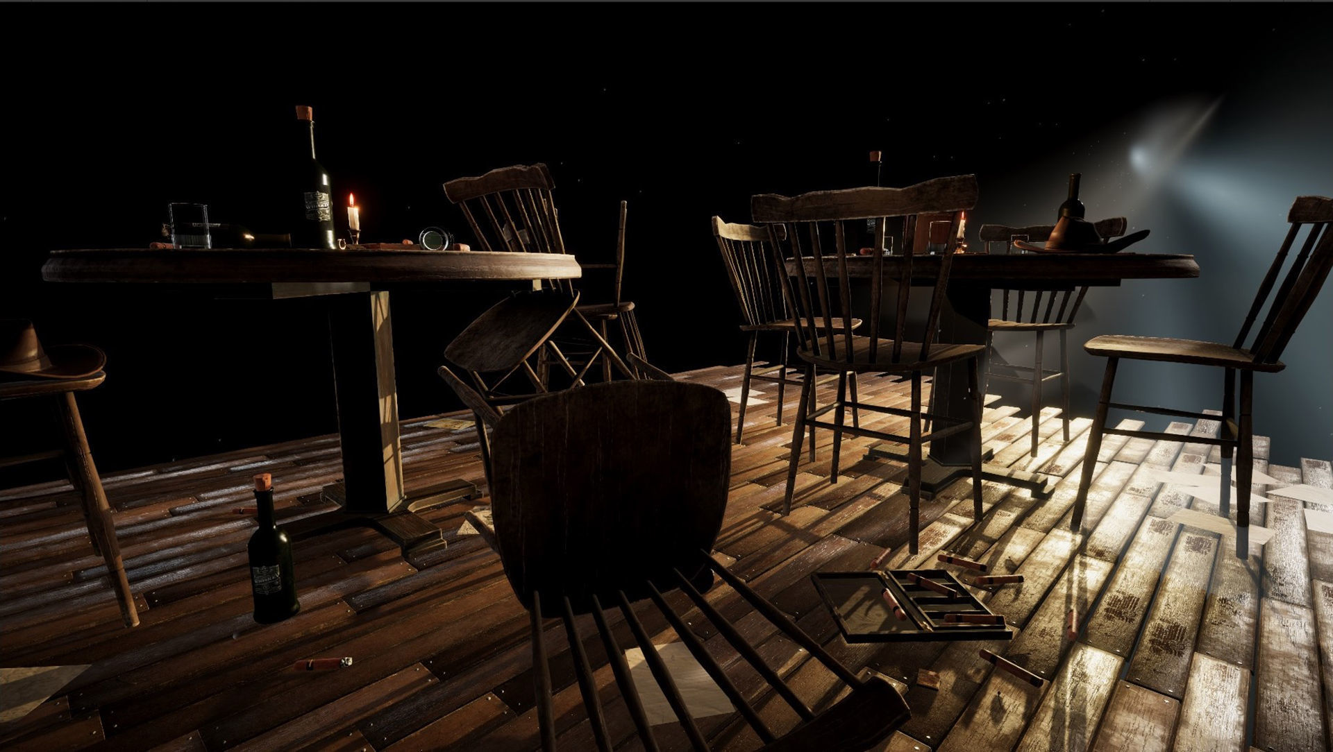 3D model Wild West Saloon Props VR / AR / low-poly | CGTrader